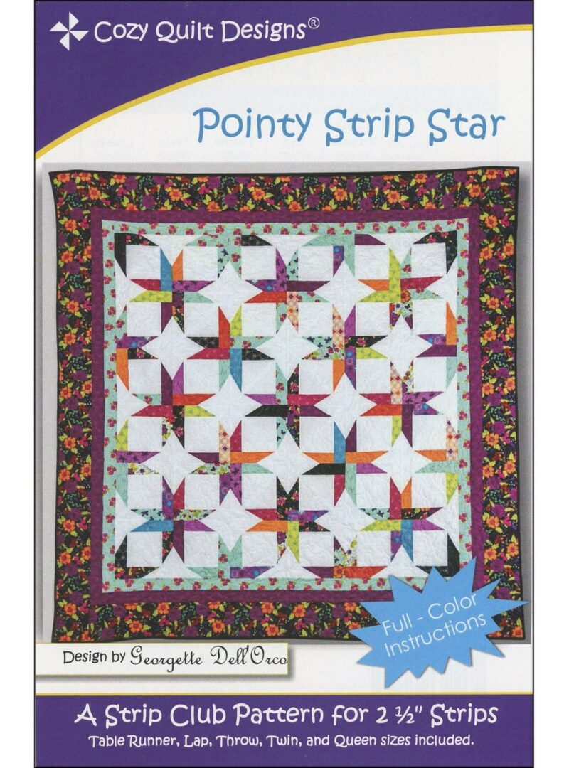 All Stacked Up Quilt Pattern – Colourwerx – Colorful Contemporary ...