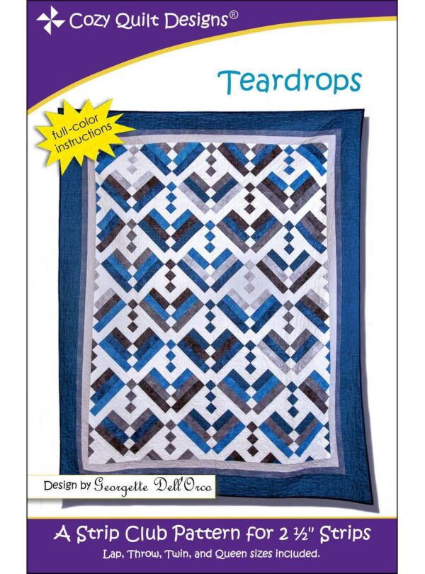 All Stacked Up Quilt Pattern – Colourwerx – Colorful Contemporary ...