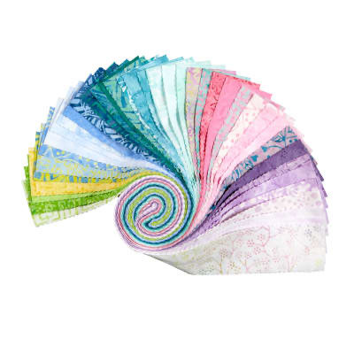 Maywood Studio – 2.5″ Strip Set – Bejeweled Batiks – Java Multicolored ...