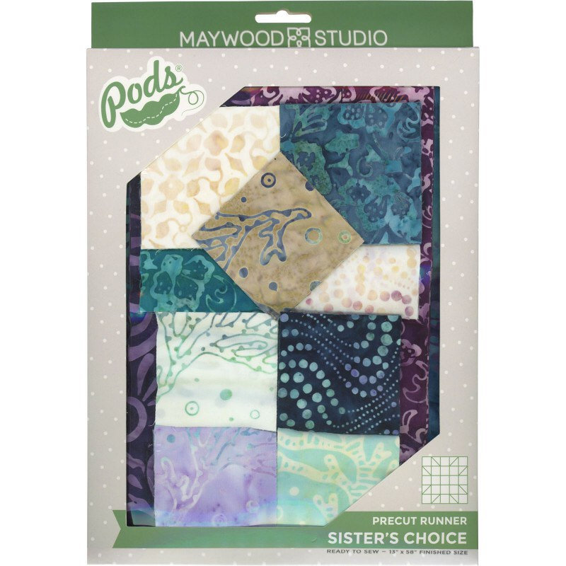 Maywood Studio – Table Runner Kit – 5 Block Precut Project – Coastal ...