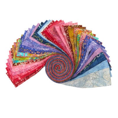 Maywood Studio – 2.5″ Strip Set – Java Batiks – Rainbow Sherbet ...