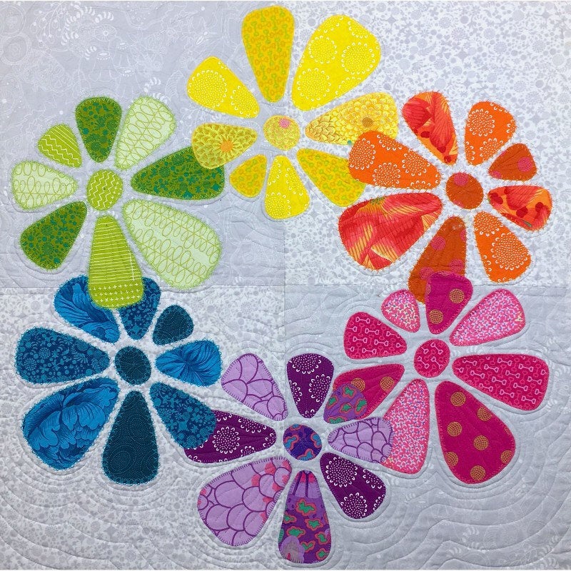 Mini Splendor Quilt Pattern – Colourwerx – Colorful Contemporary Modern ...