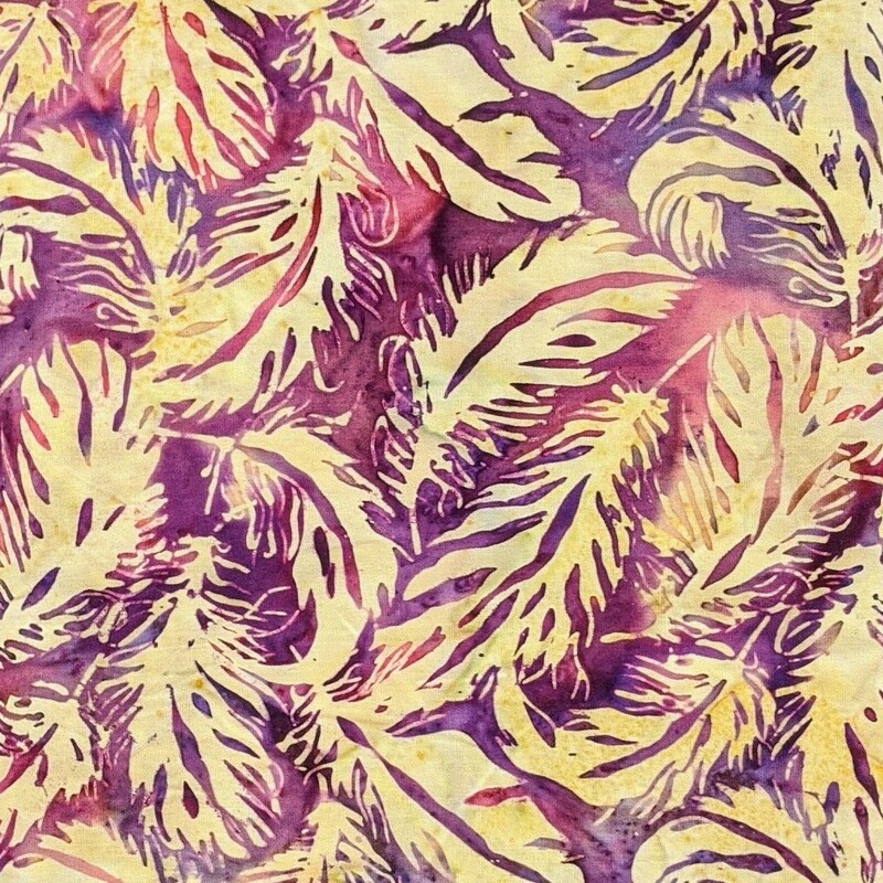 Island Batik – IB 121922886 – Mystic Berry Tossed Feather – Whispering ...