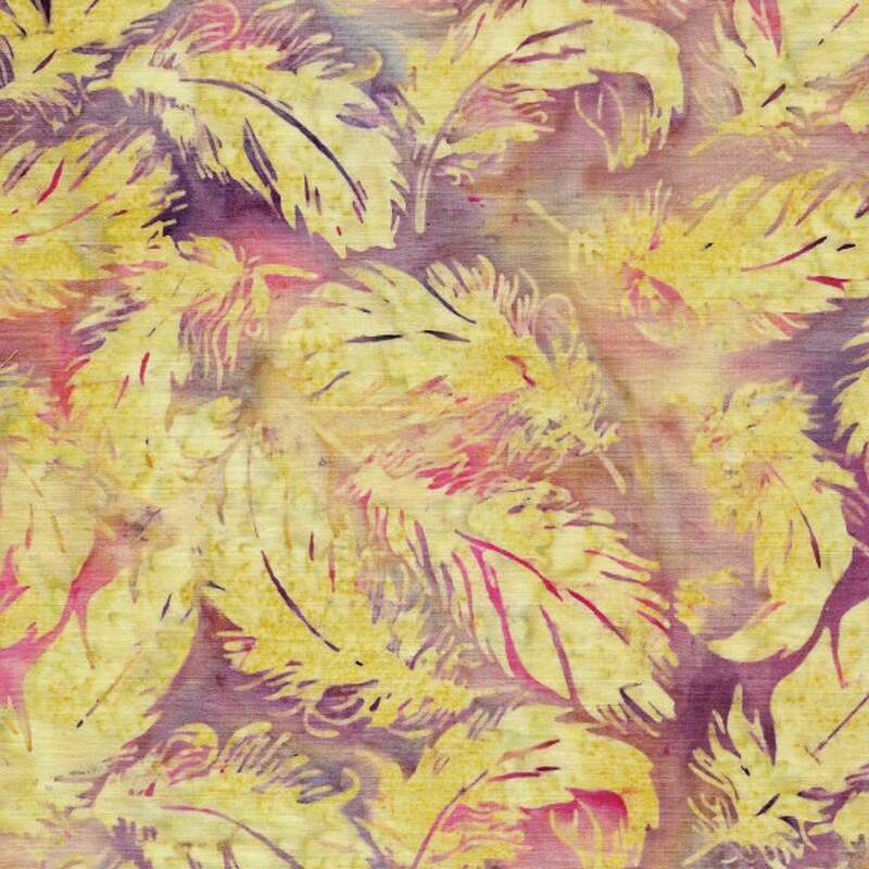 Island Batik – IB 121922886 – Mystic Berry Tossed Feather – Whispering ...