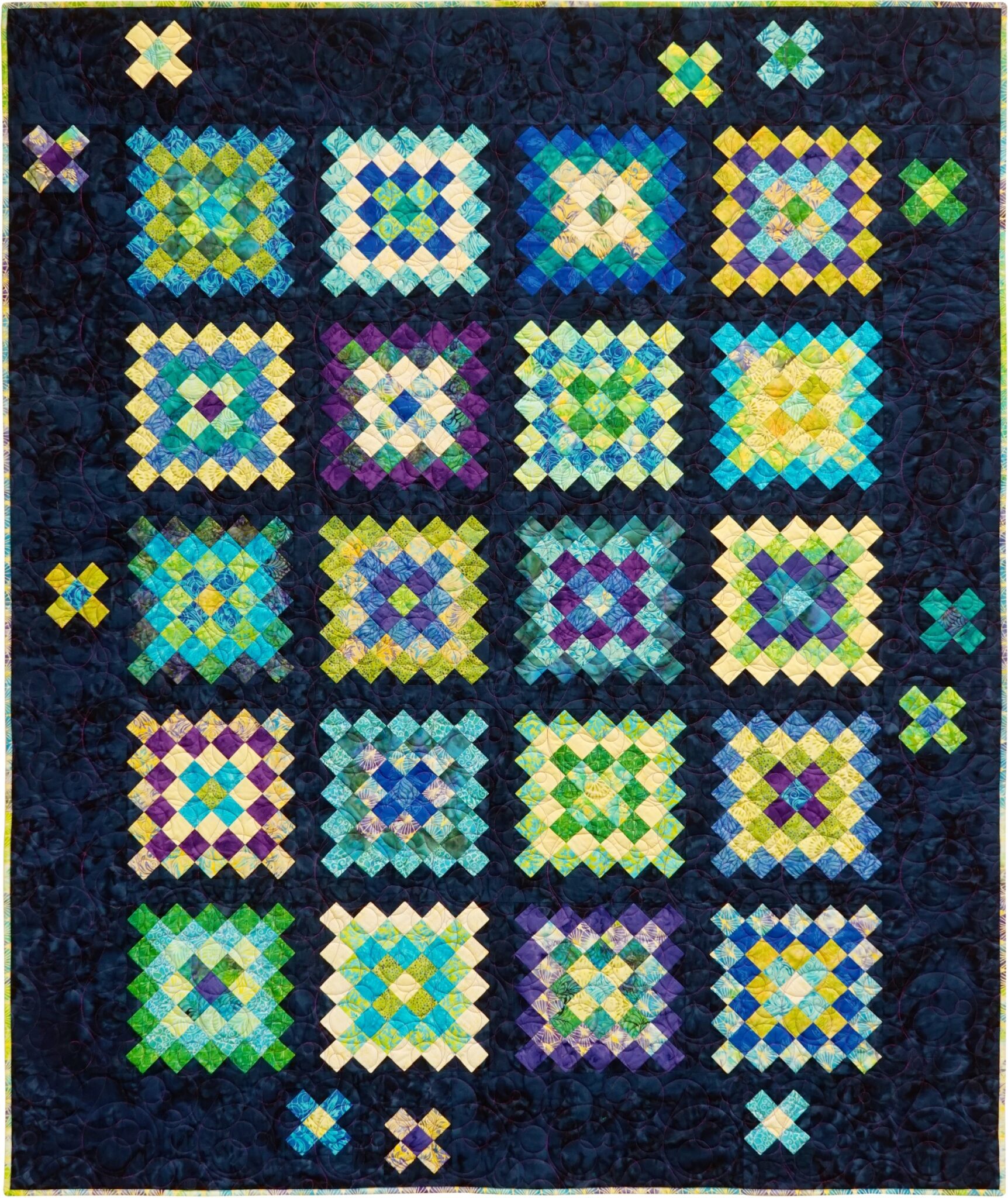 LOCKERBIE SQUARE Quilt Pattern – Chris Hoover – Whirligig Designs ...