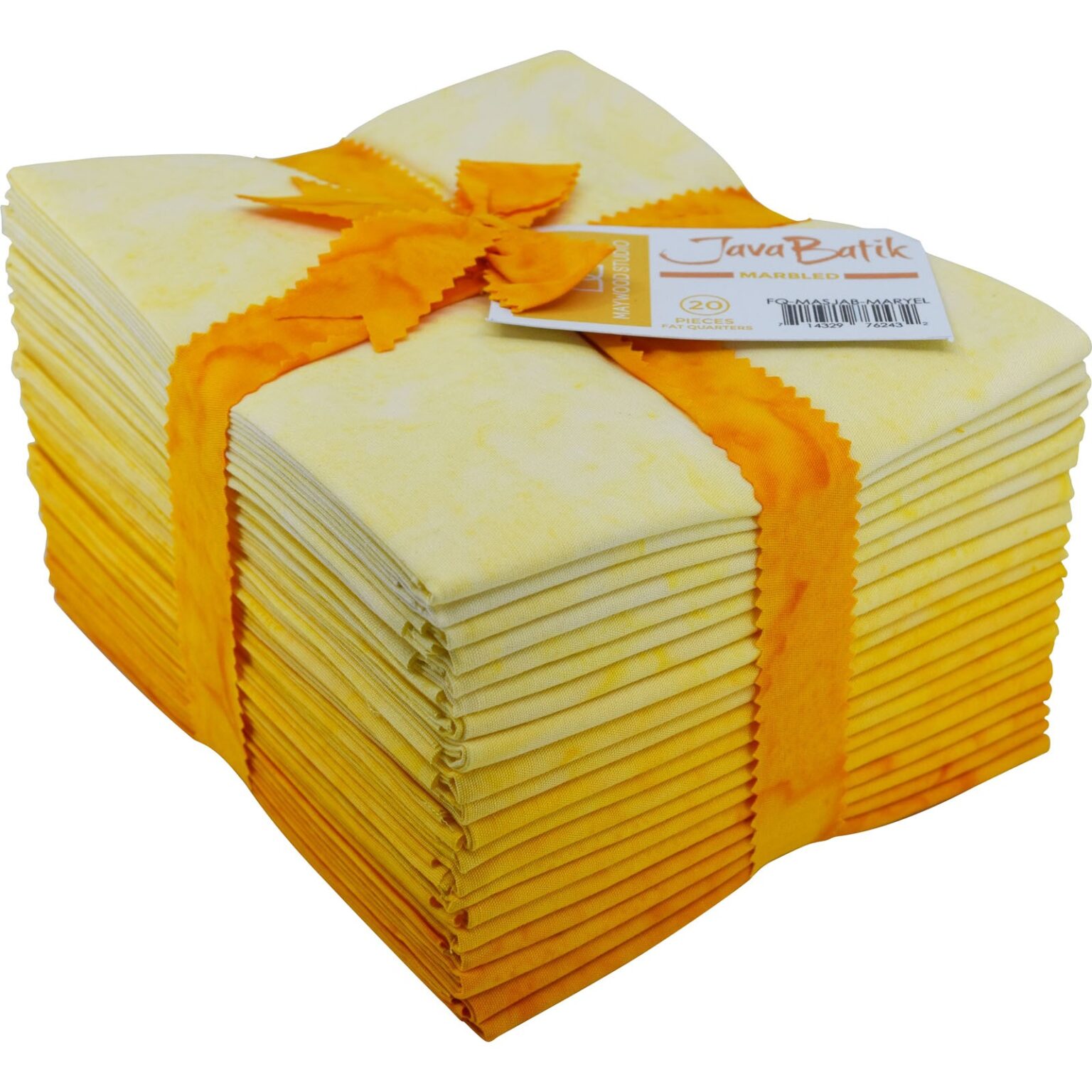 Marbled Yellow – 20 Fat Quarters – 18″ x 20″ – Maywood Studio Java ...