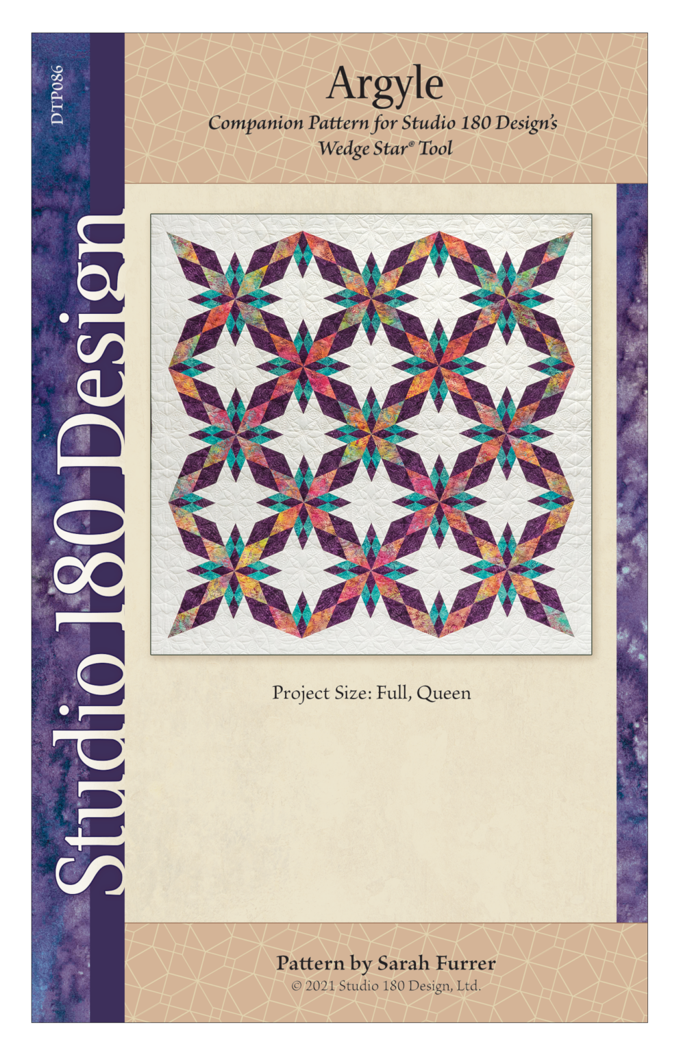 ARGYLE Quilt Pattern – Sarah Furrer – Studio 180 Design – CREEKSIDE QUILTS