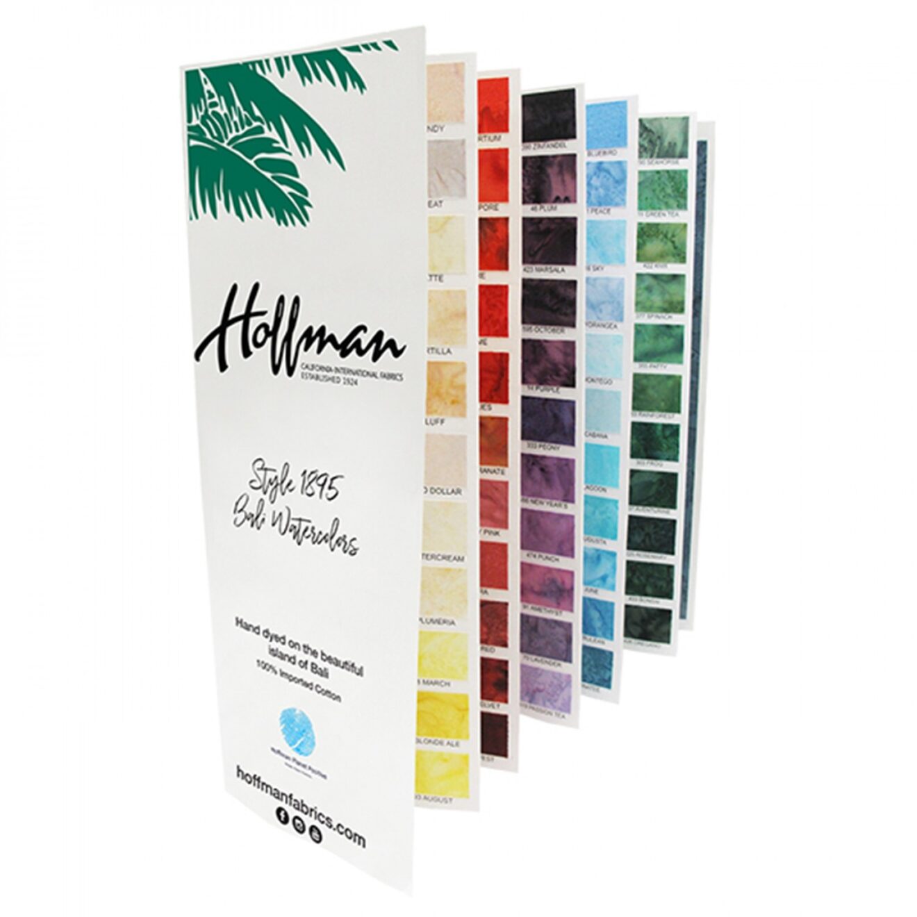 Hoffman Color Card – 1895 Watercolors – CREEKSIDE QUILTS