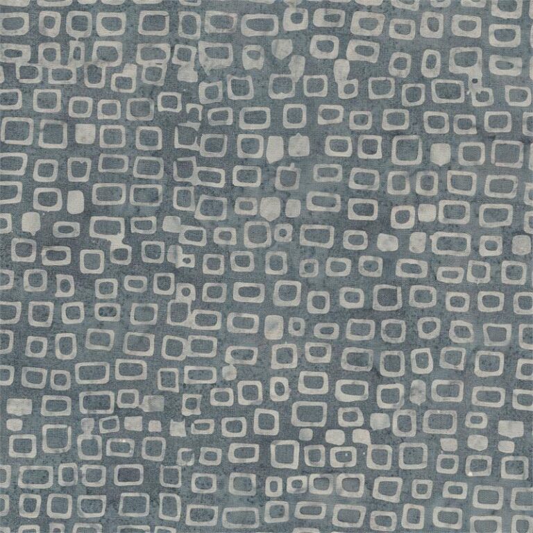 Batik Textiles – 5724 – Medium Gray Squares – Shades of Grey Fabric ...