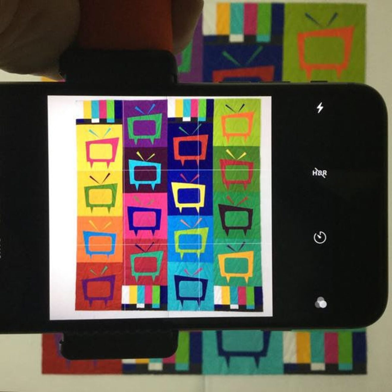 Mod TV Quilt Pattern – Colourwerx – Colorful Contemporary Modern ...