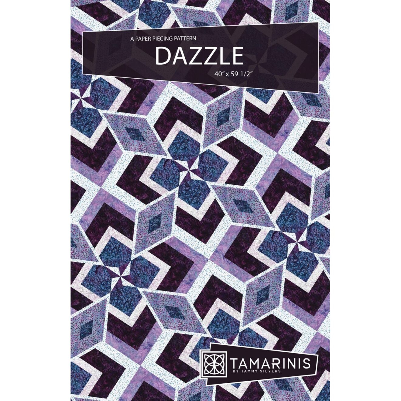 DAZZLE Quilt Pattern – Tamarinis – Lavender Fields – CREEKSIDE QUILTS