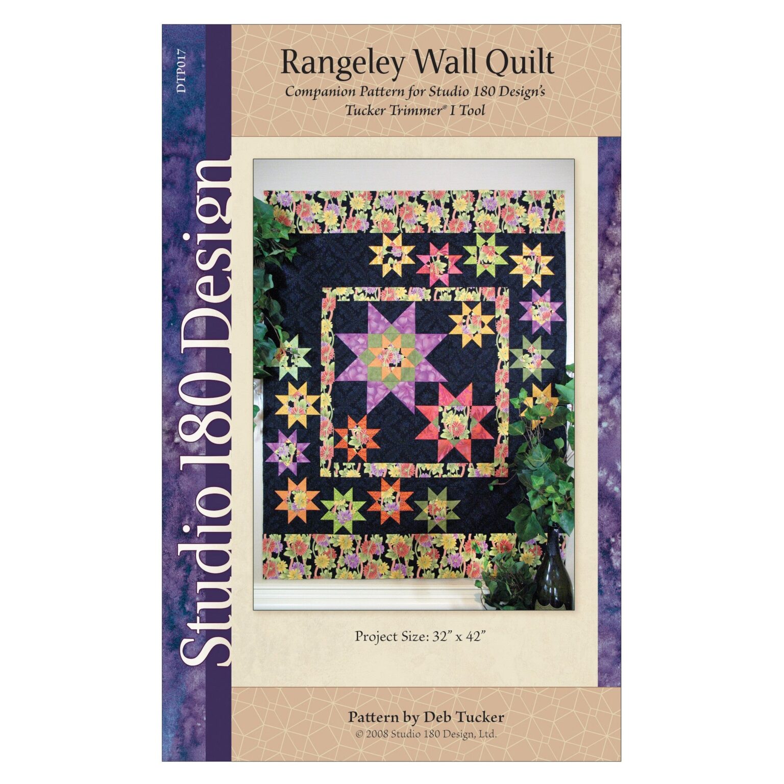 RANGELEY Wall Hanging Quilt Pattern – Deb Tucker – Studio 180 Design ...