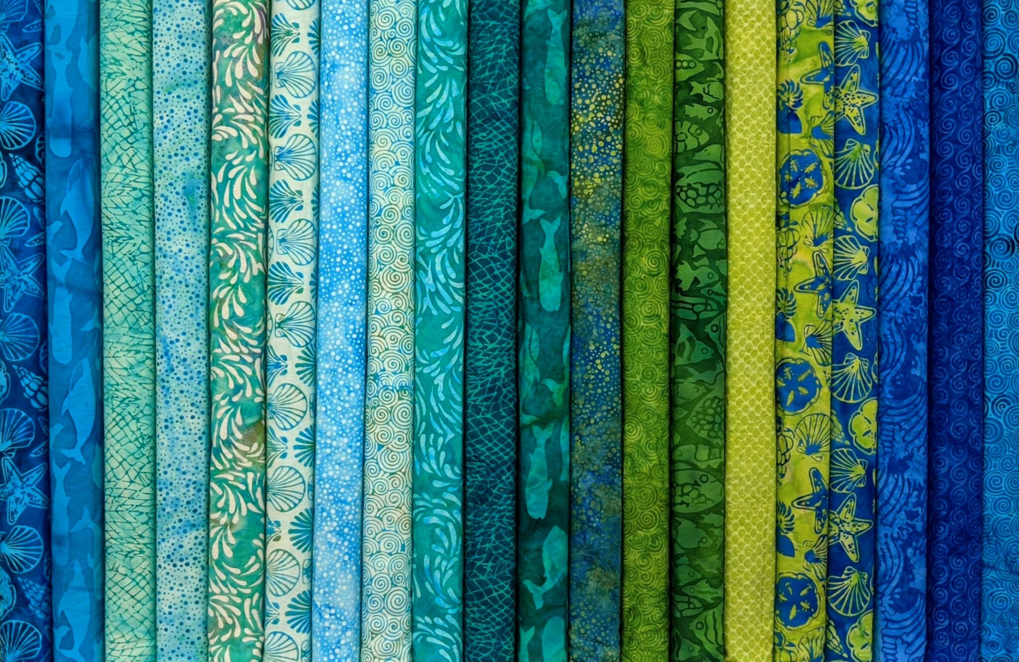 Island Batik – IB 112119532 – Royal Blue Swirlies – Calm Lagoon ...