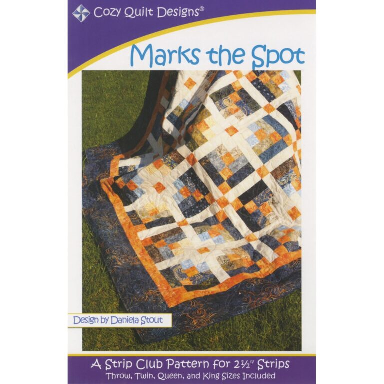 Marks the Spot Quilt Pattern – Cozy Quilt Designs – Daniela Stout ...