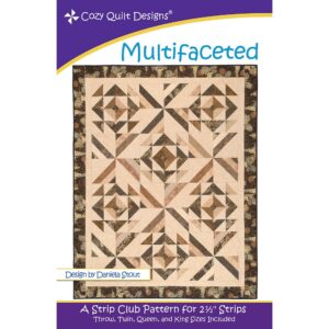 Multifaceted Quilt Pattern – Cozy Quilt Designs – Daniela Stout – Strip ...