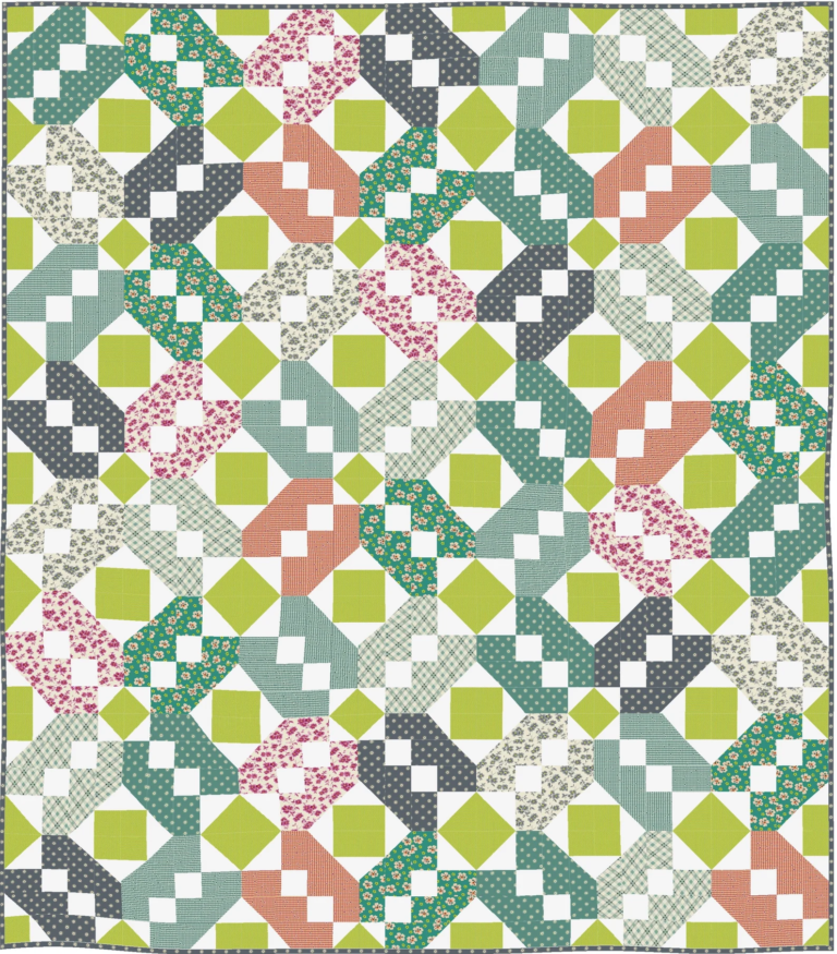 Gathering Quilt Pattern – Marjorie Rhine – Quilt Design NW – CREEKSIDE ...