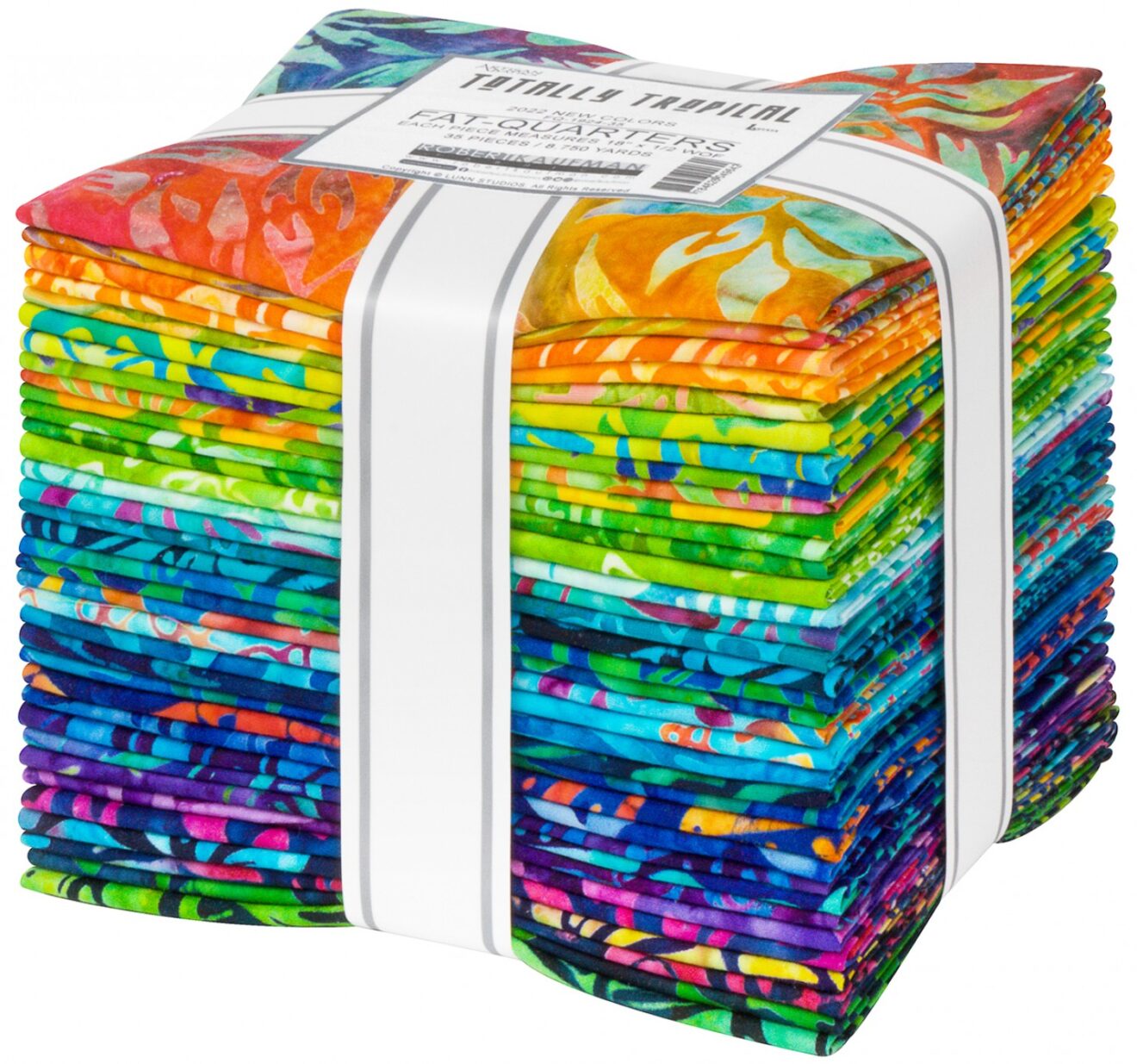 Robert Kaufman – Totally Tropical – Fat Quarter Bundle – 35 Piece ...