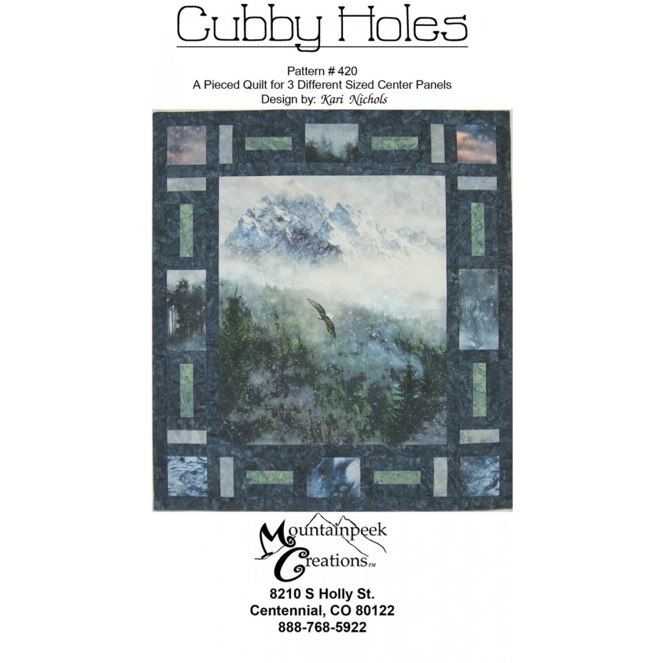 Cubby Holes Quilt Pattern – Mountainpeek Creations – Kari Nichols ...