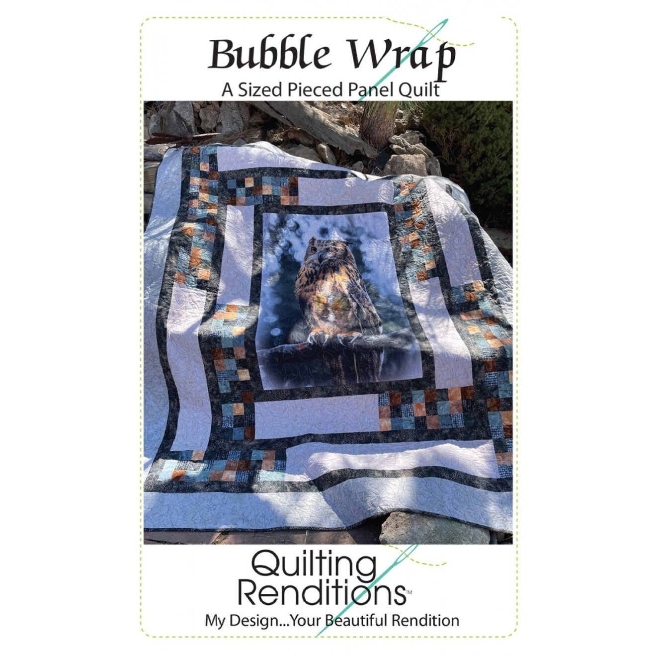 Bubble Wrap Quilt Pattern – Quilting Renditions – Kari Nichols ...