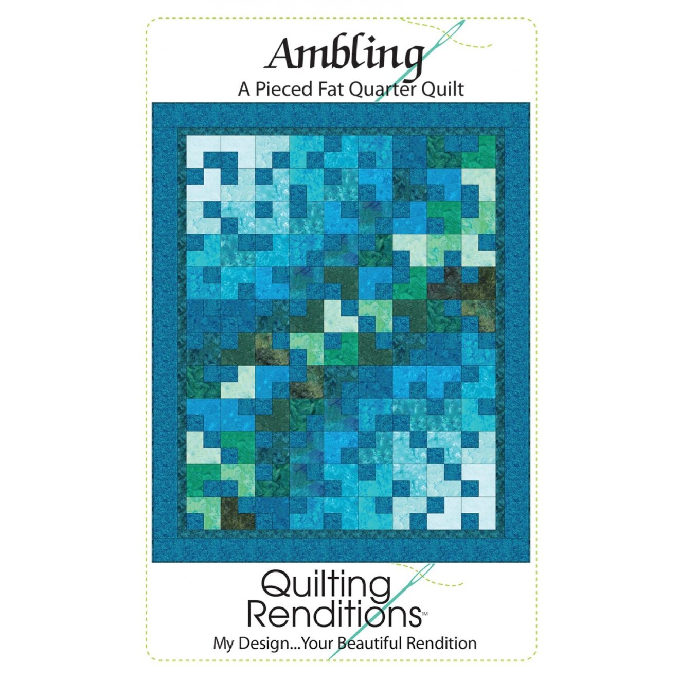 Ambling Quilt Pattern – Quilting Renditions – Kari Nichols – CREEKSIDE ...