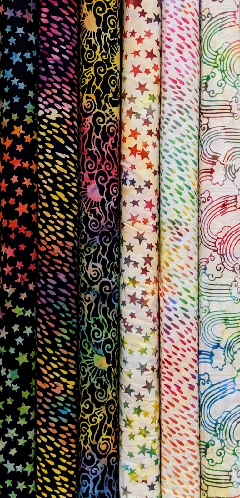 Anthology – 9176Q-1 – Night Partially Sunny – Twinkle – Batik Fabric ...