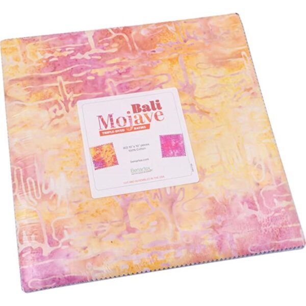 Benartex – Bali Mojave – 10″ Squares – Batik Fabric – CREEKSIDE QUILTS