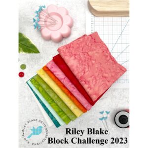 Riley Blake – 2023 Block Challenge – Batik Fabric Kit – CREEKSIDE QUILTS