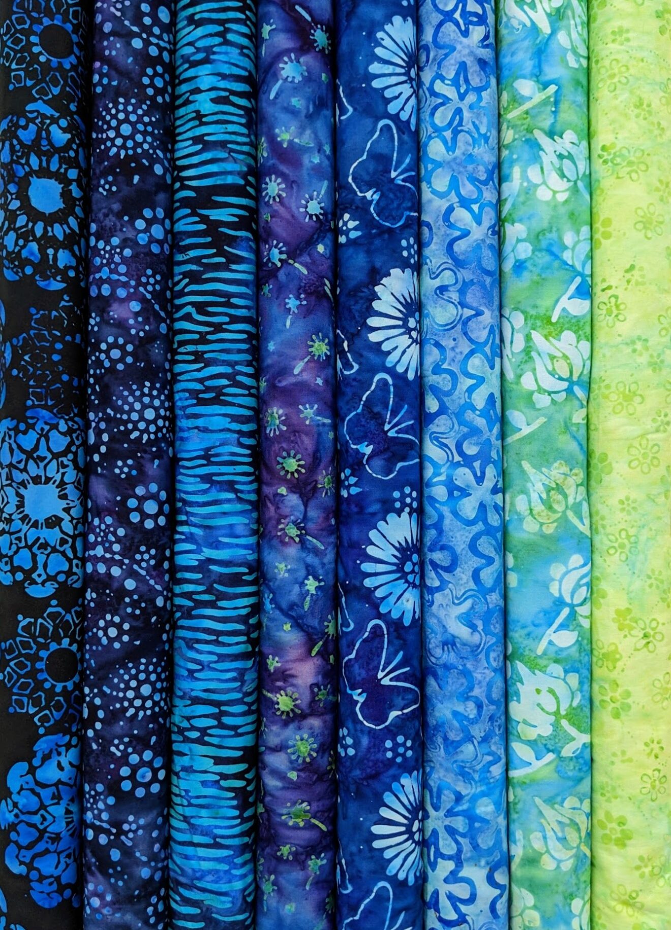 Anthology – 3323Q-X Twilight Butterflies – Vibrance by JdJ – Batik ...