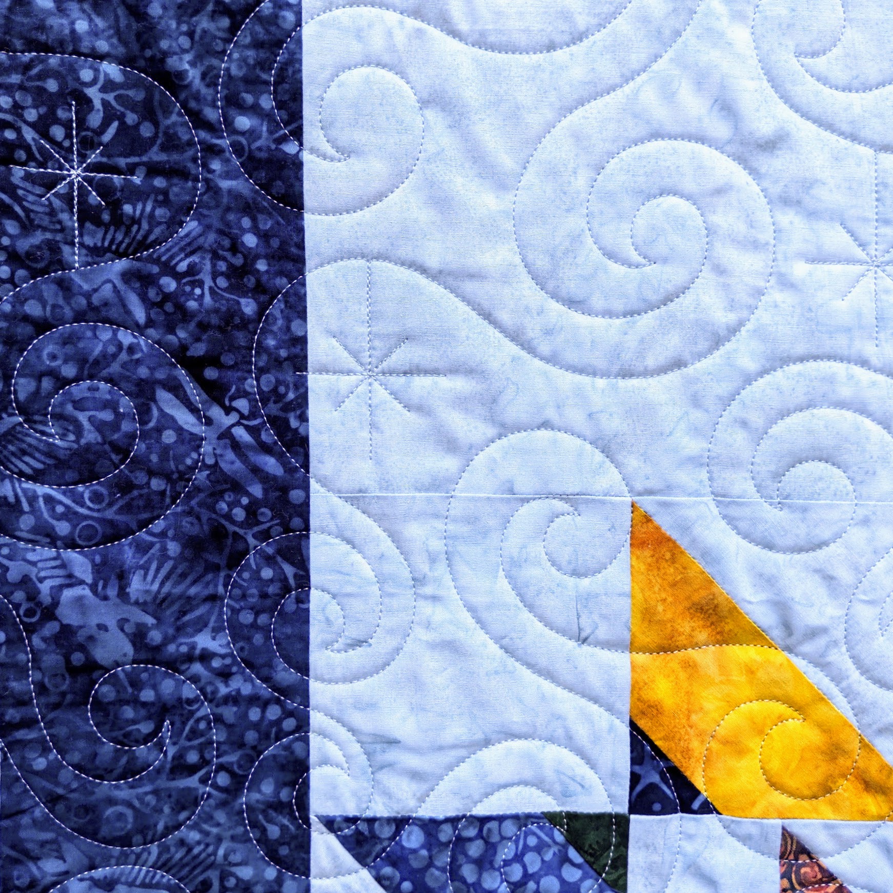 Longarm Quilting for Cherie – 9 Sisters Quilt – CREEKSIDE QUILTS