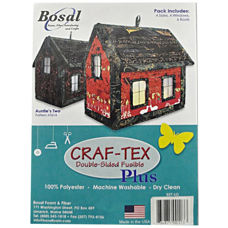 Leave The Light On Interfacing Kit – Bosal Craf-Tex Plus Stiff Double ...