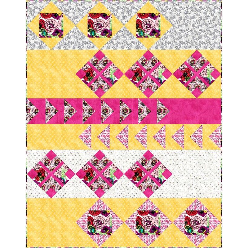 Very Fine House Quilt Pattern – Needle In A Hayes Stack – Tiffany Hayes – CREEKSIDE QUILTS