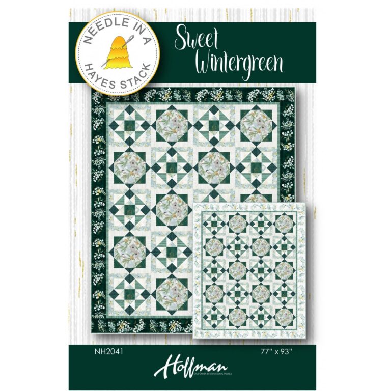 Sweet Wintergreen Quilt Pattern – Needle In A Hayes Stack – Tiffany ...