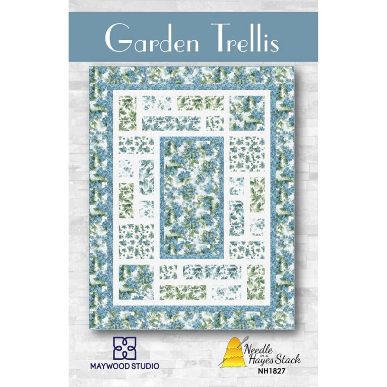 Garden Trellis Quilt Pattern – Needle In A Hayes Stack – Tiffany Hayes – CREEKSIDE QUILTS