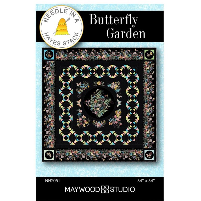 Butterfly Garden Quilt Pattern – Needle In A Hayes Stack – Tiffany ...