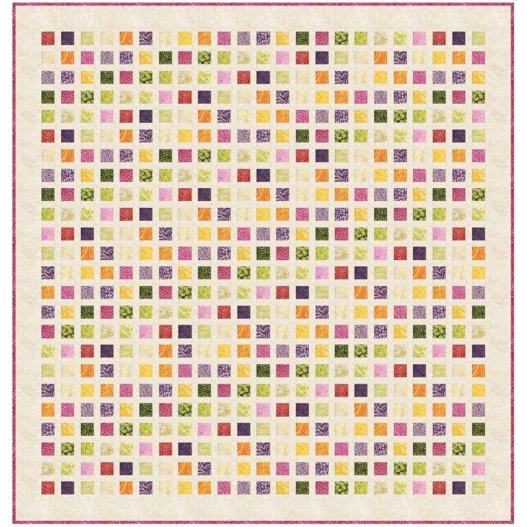 Mile High Quilt Kit – Barbara Persing – Mary Hoover – CREEKSIDE QUILTS