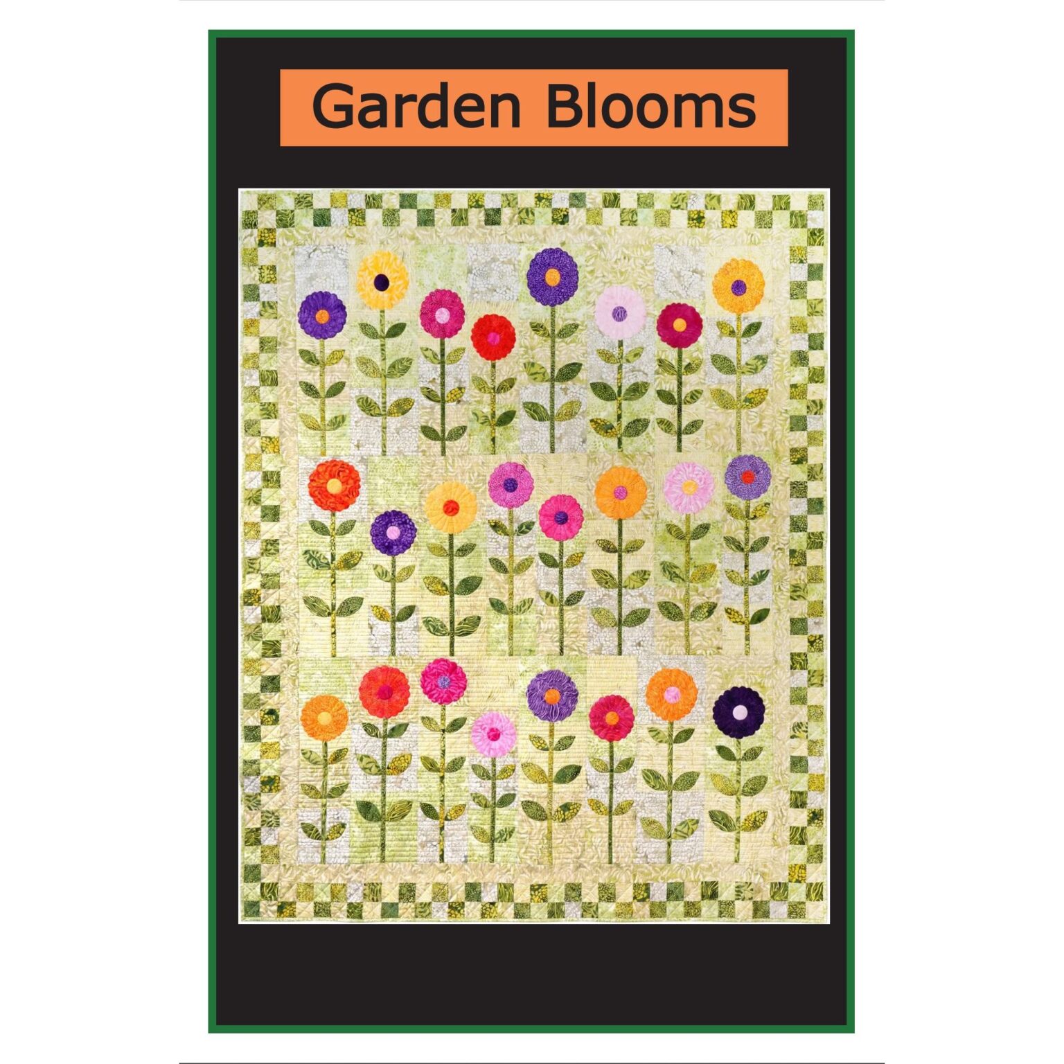 Garden Blooms Applique Quilt Pattern – Barbara Persing – CREEKSIDE QUILTS