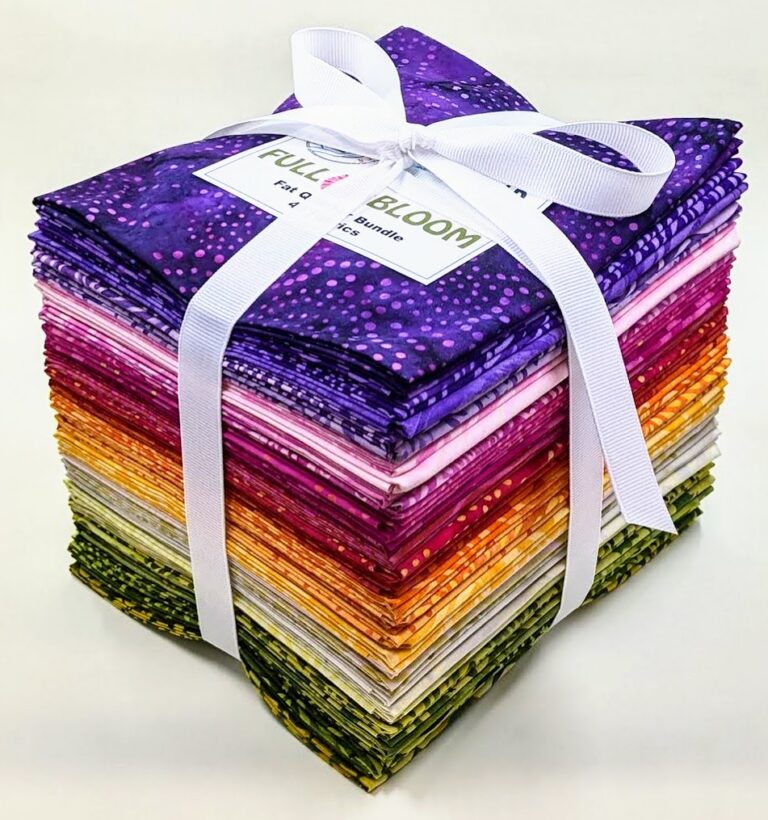 Island Batik – Full Bloom – Fat Quarter Bundle – 40 Fabrics – CREEKSIDE QUILTS