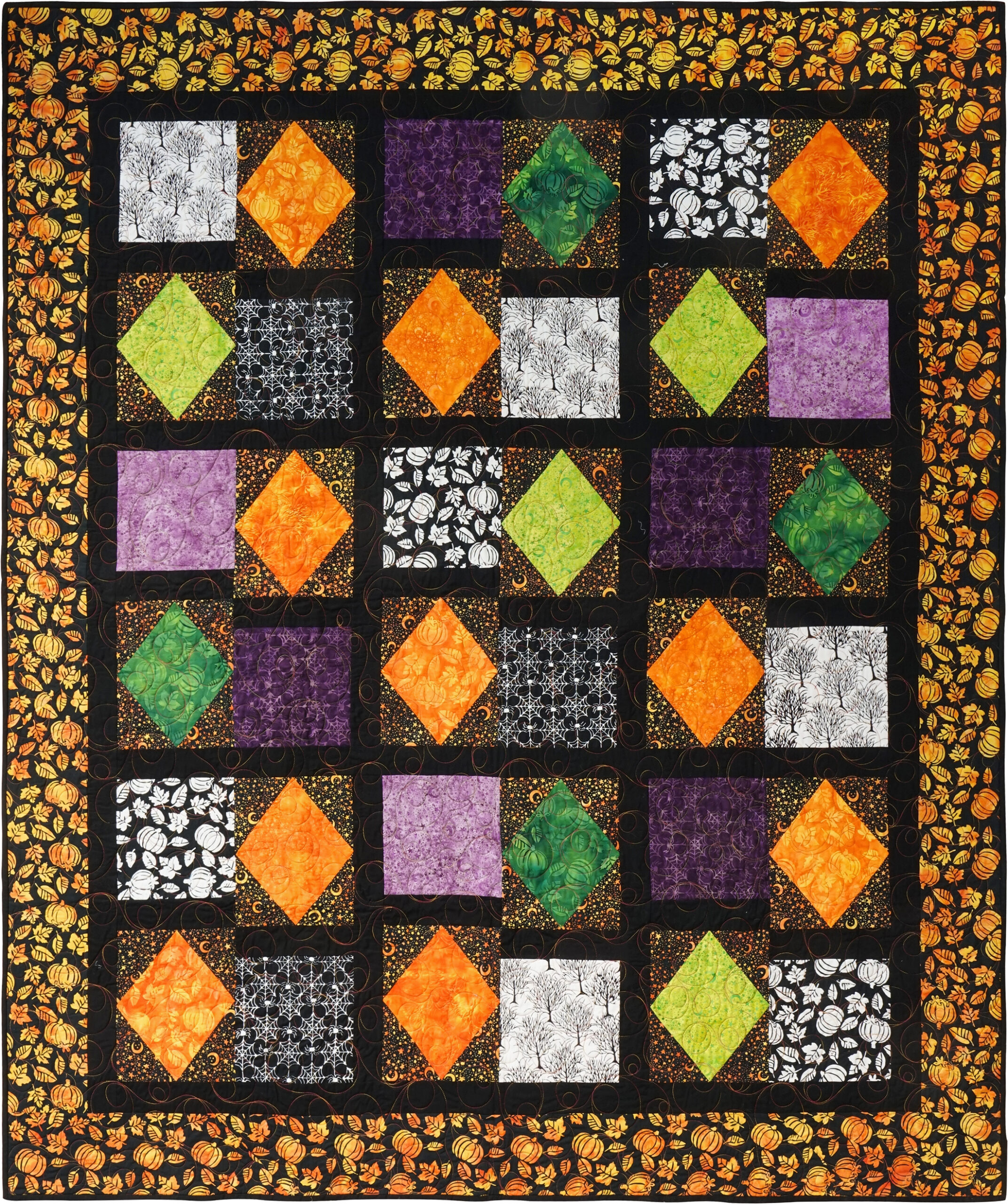 Gems Quilt Pattern – Quilting Renditions – Kari Nichols – CREEKSIDE QUILTS