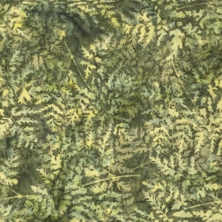 Hoffman California – V2548-220 – Large Fern – Bali Batik Fabric ...