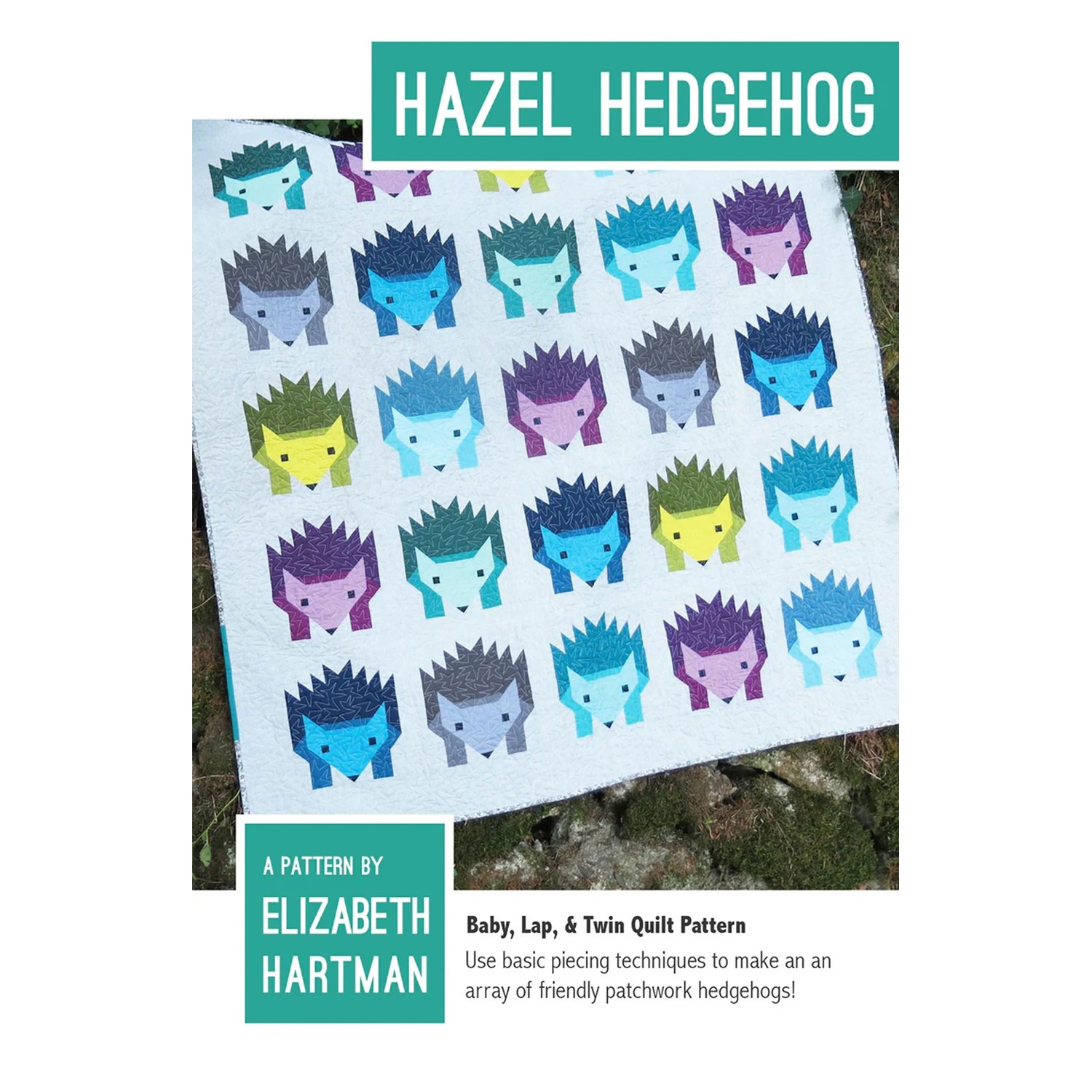 Hazel Hedgehog Quilt Pattern – Elizabeth Hartman – CREEKSIDE QUILTS