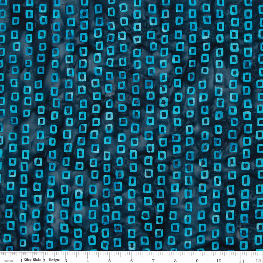 Riley Blake – BTHH1241 Bedazzled – Bayou Blues – Batik Fabric ...
