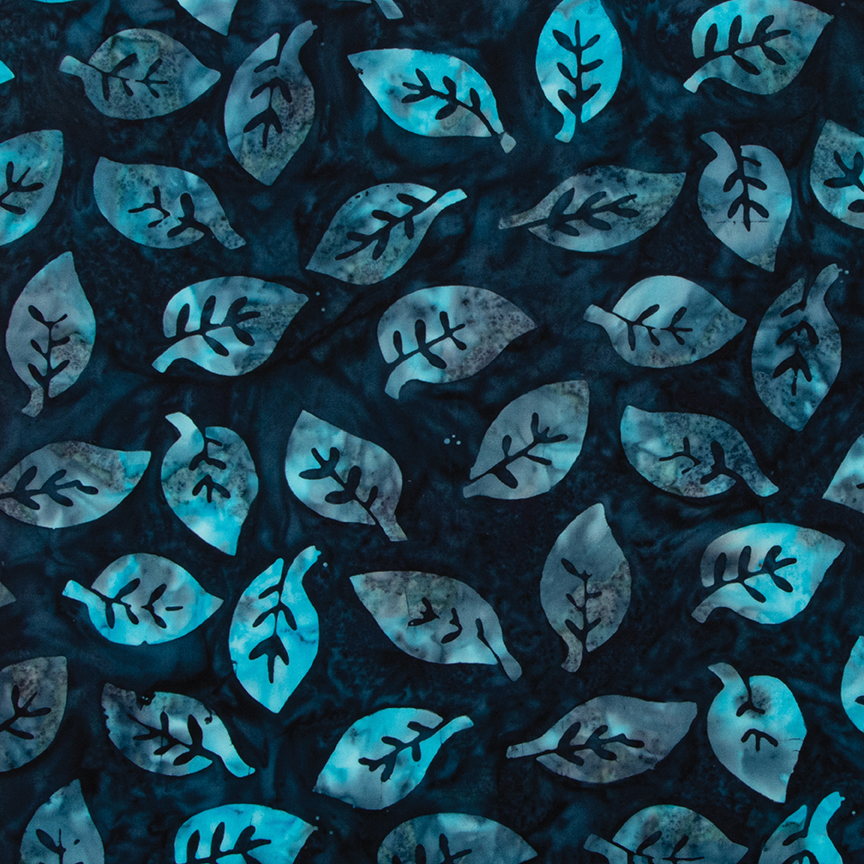 Riley Blake – BTHH1244 Folly – Bayou Blues – Batik Fabric – CREEKSIDE ...
