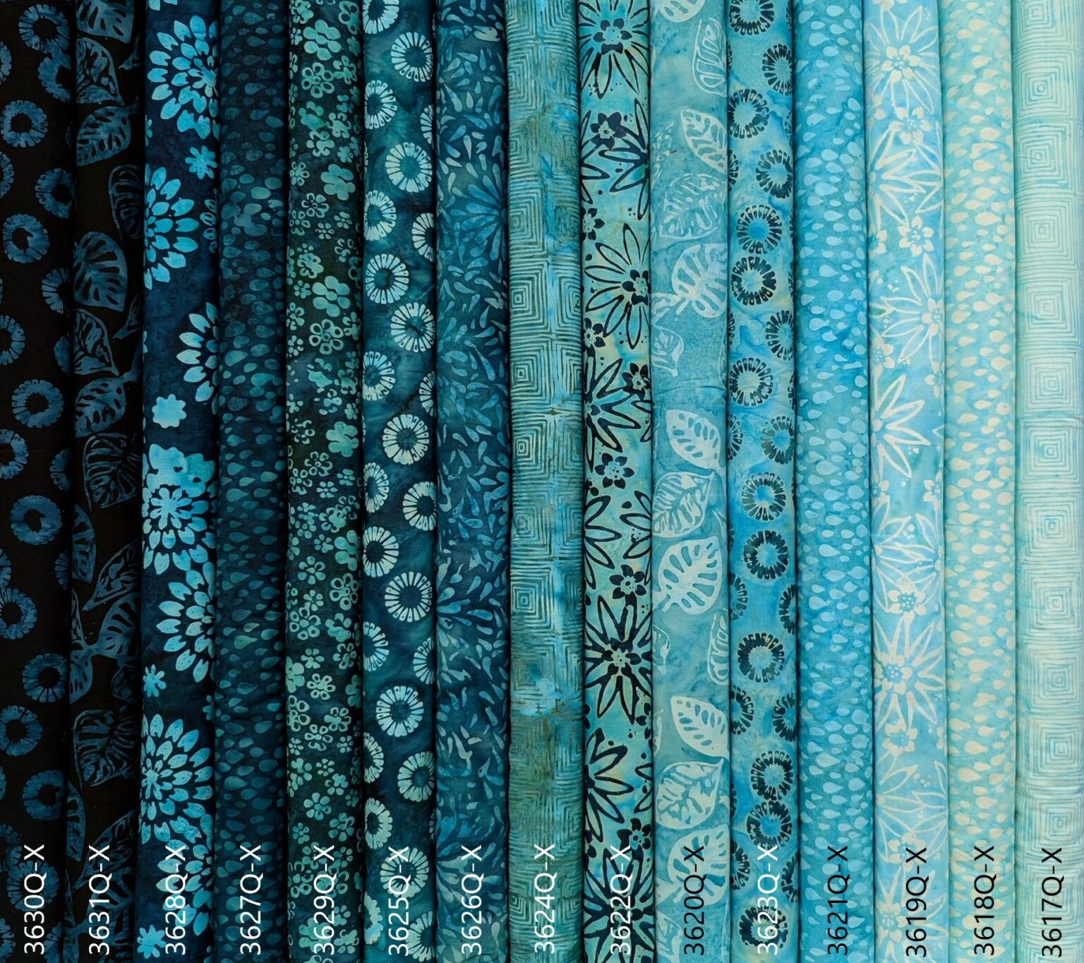 Anthology – 3624Q-X Teal Labyrinth – Lagoon – Batik Fabric – CREEKSIDE ...