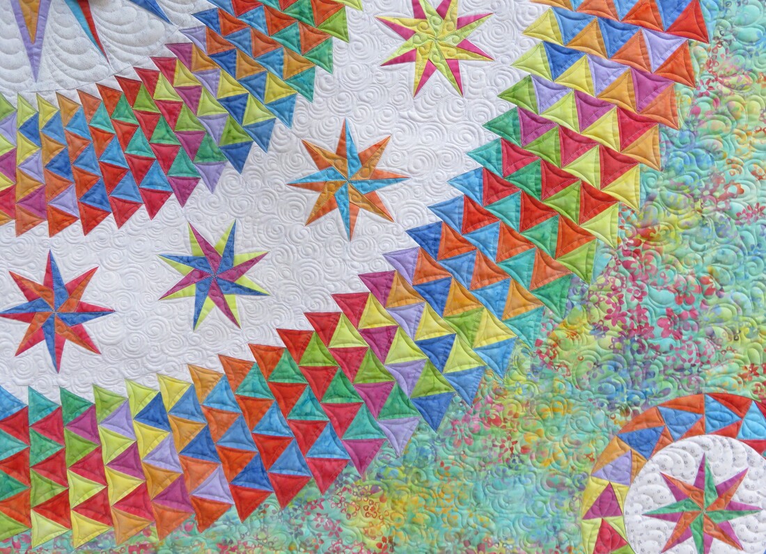 Imagine BLUSH – Foundation Quilt Kit – Be Colourful – Jacqueline de ...