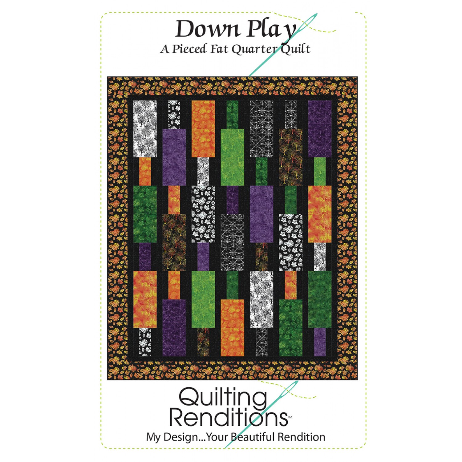 Down Play Quilt Pattern – Quilting Renditions – Kari Nichols ...
