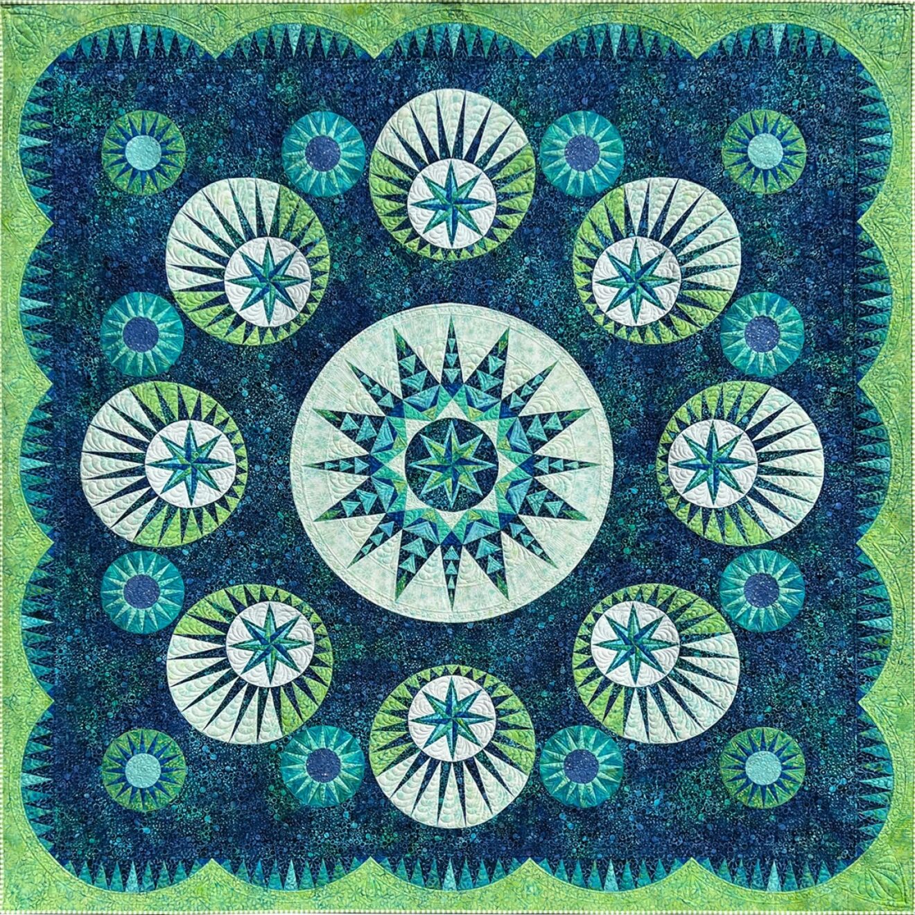 Illusions – FPP Pattern – BeColourful – Jacqueline de Jonge – CREEKSIDE QUILTS