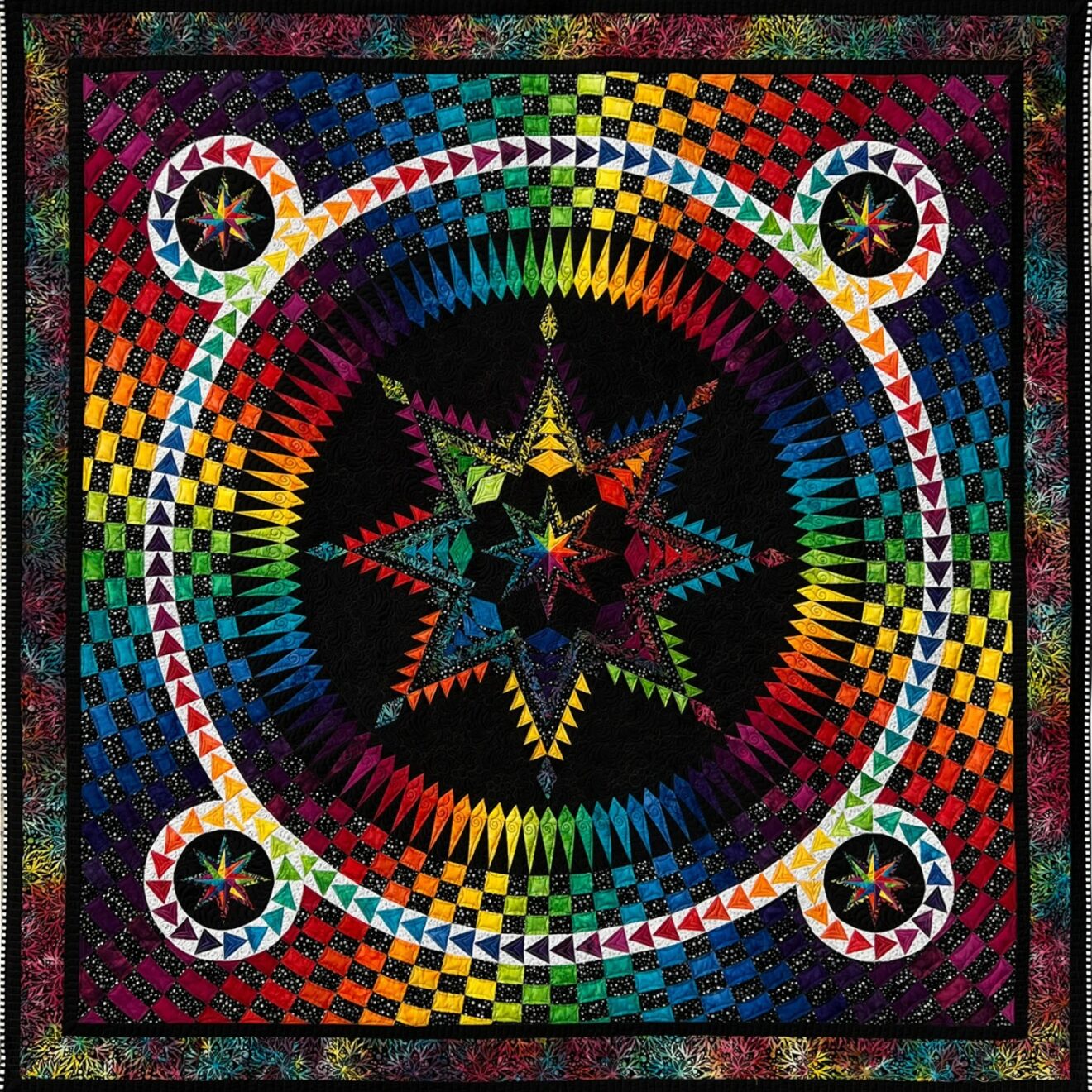 DEPOSIT: Nightshade – FPP Quilt Kit – Be Colourful – Jacqueline de ...