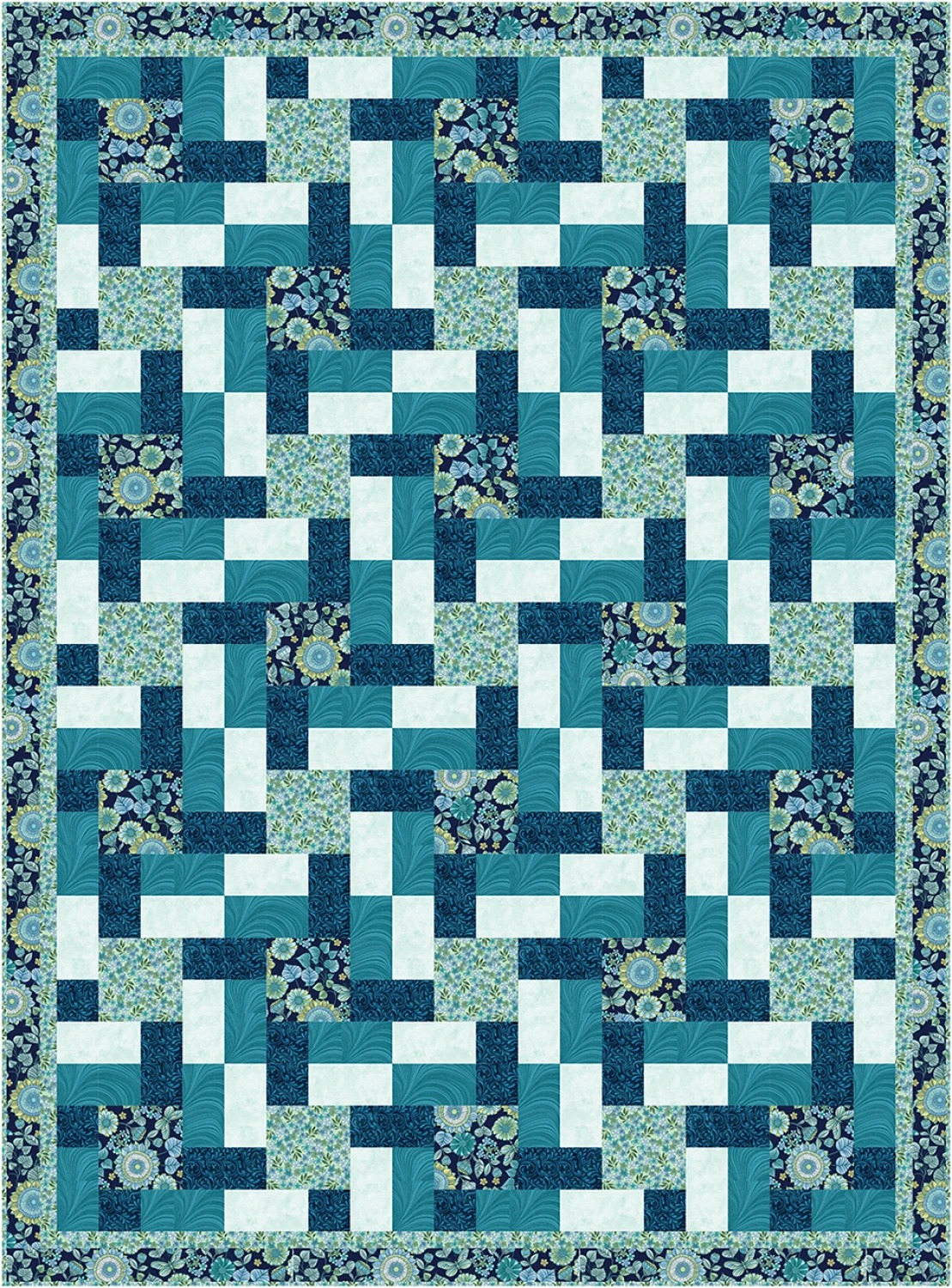 Step It Up with 5-Yard Quilts – Pattern Booklet – Fabric Café – CREEKSIDE QUILTS