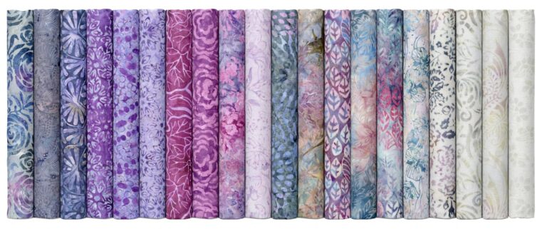 Timeless Treasures Tonga – Plumberry – 2.5″ Strips – 40 Piece ...