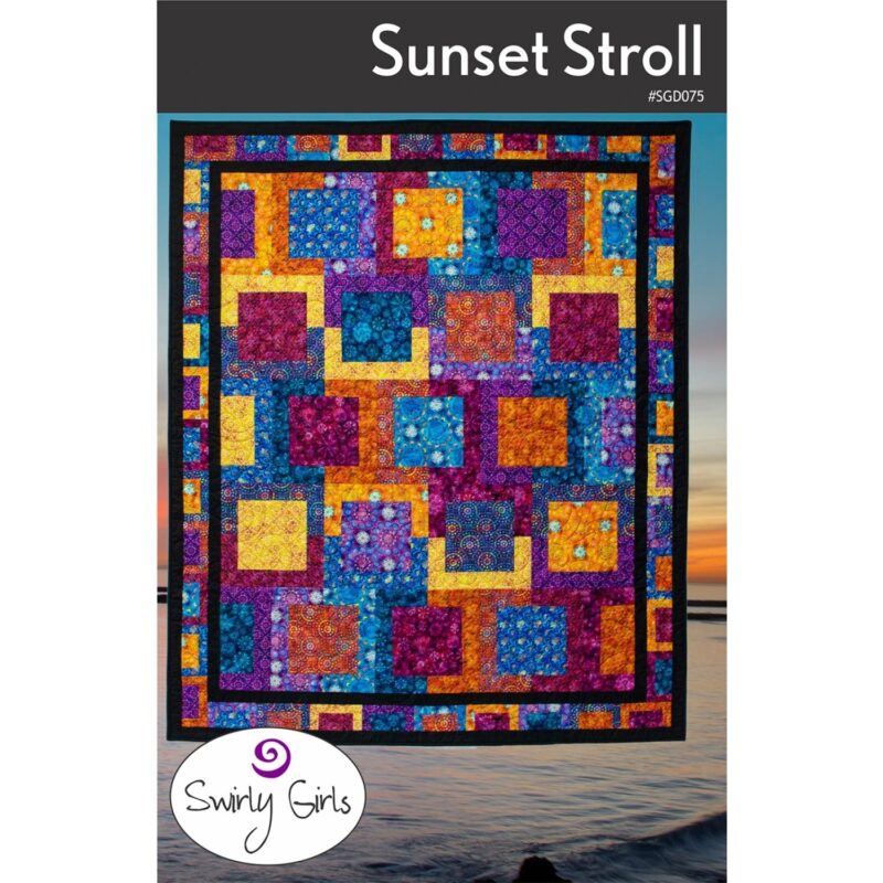 Sunset Stroll Quilt Pattern – Swirly Girls Design – Joanne Hillestad ...